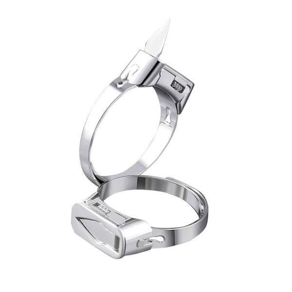 Discreet Letter Opener Ring - Hidden Package Utility | Ravenha