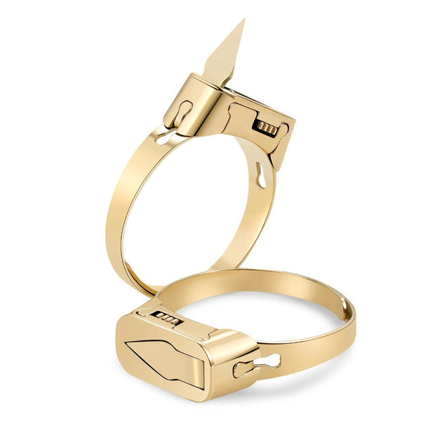 Discreet Letter Opener Ring - Hidden Package Utility | Ravenha